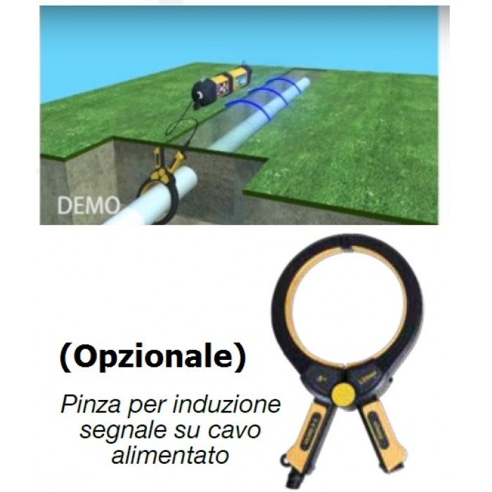 Cercaservizi localizzatore cavi interrati e tubi ARW-Scan