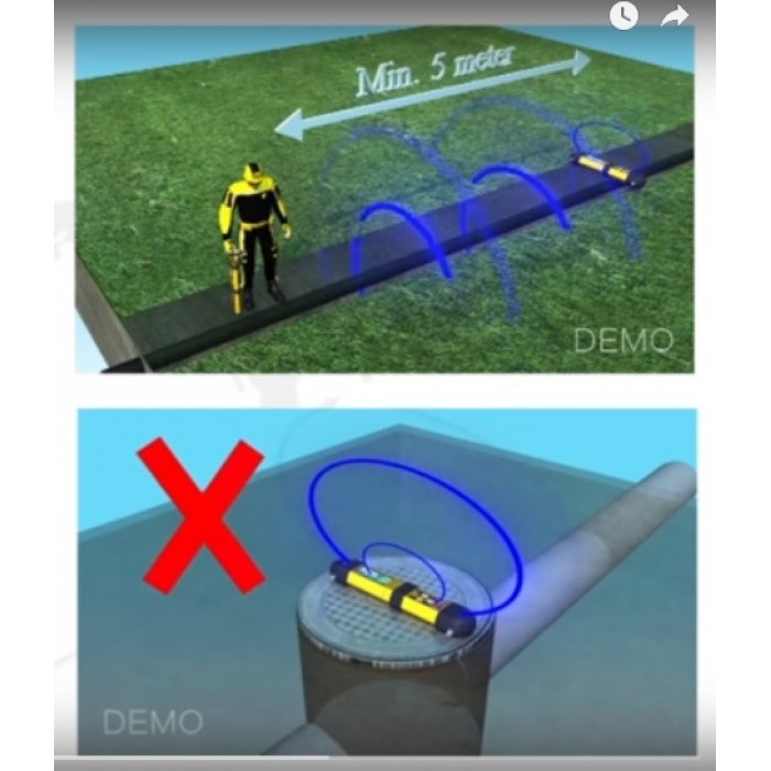 Cercaservizi localizzatore cavi interrati e tubi ARW-Scan